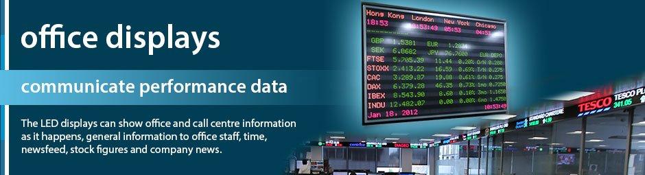 LED Office Signs and Call Centre Display Screens | LED Synergy