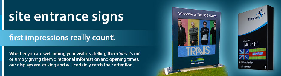 Outdoor LED Entrance Signs & Screens | LEDsynergy