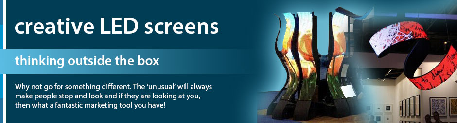 Bespoke LED flexible video screens & LED Balls | LEDsynergy