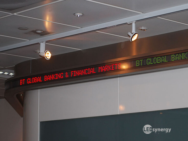 LED Stock Tickers & Information Tickers | LED Synergy