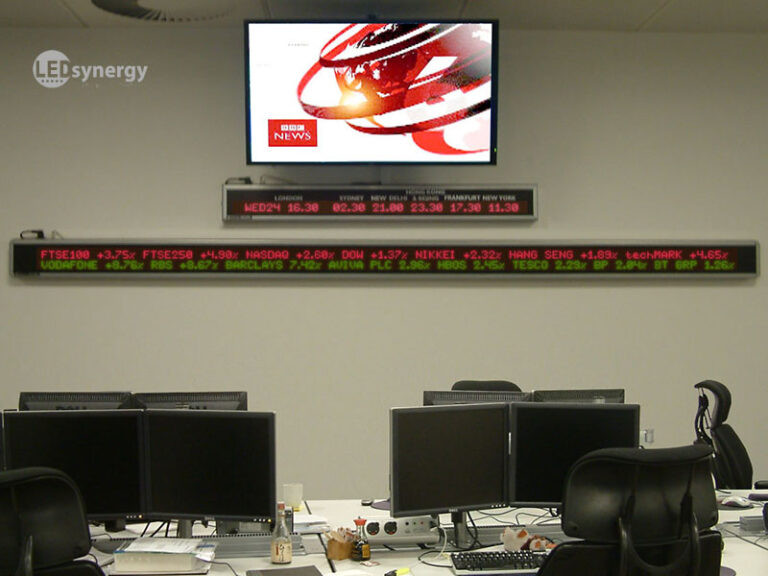 Information LED Clocks and Counters | LED Synergy