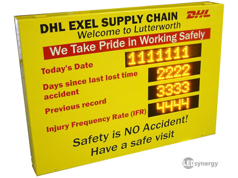 LED Health And Safety Signs | LED Synergy