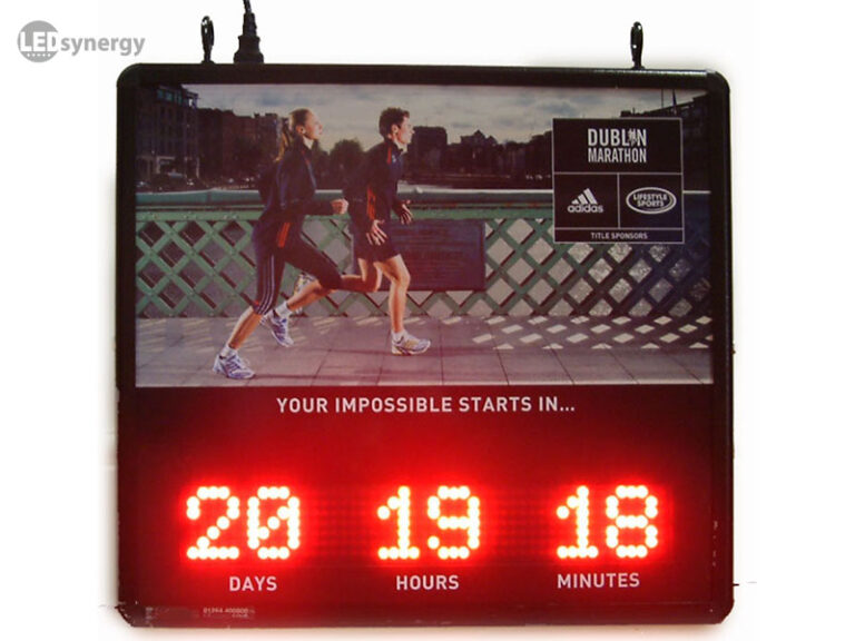 Information LED Clocks and Counters | LED Synergy