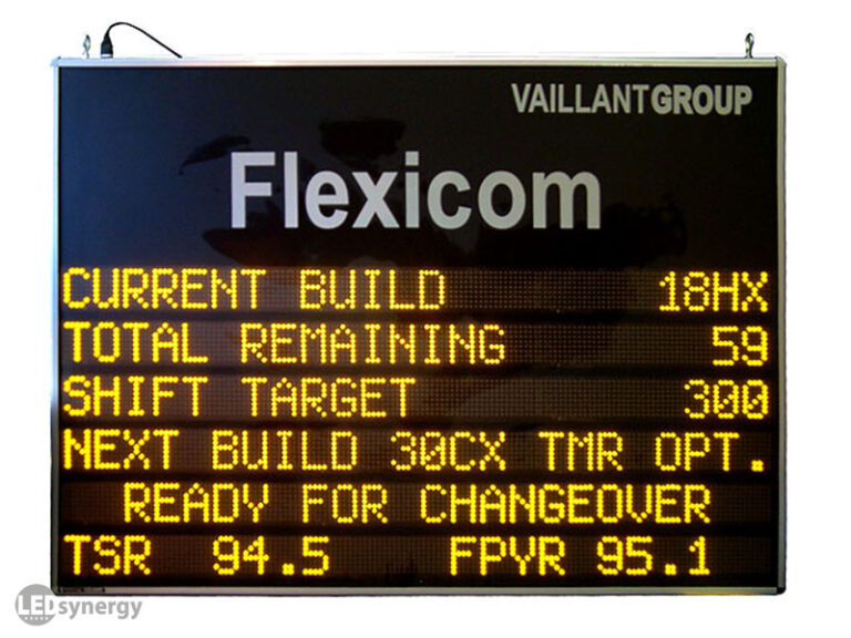 Digital Signage For Factories & Warehouses | LEDsynergy