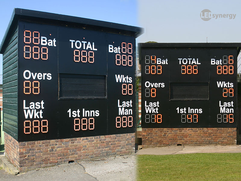 Electronic Cricket Scoreboards | LED Synergy