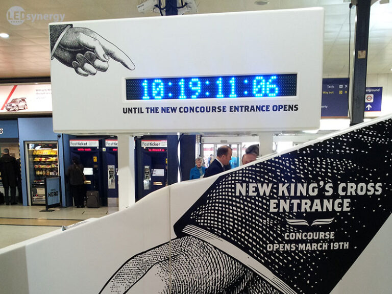 Information LED Clocks and Counters | LED Synergy