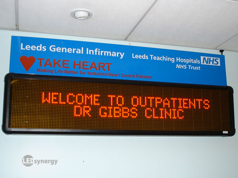 LED Synergy | Information LED Medical & Clinic Displays