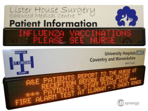LED Synergy | Information LED Medical & Clinic Displays