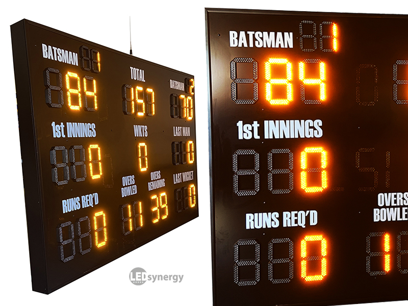 Electronic Cricket Scoreboards | LED Synergy