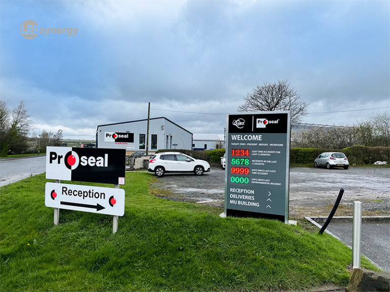 LED Health And Safety Signs | LED Synergy