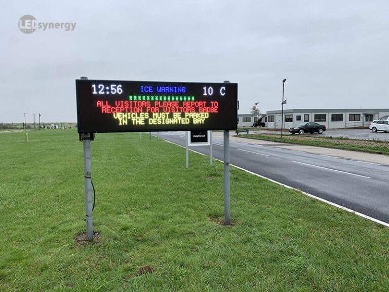 Outdoor LED Entrance Signs & Screens | LEDsynergy