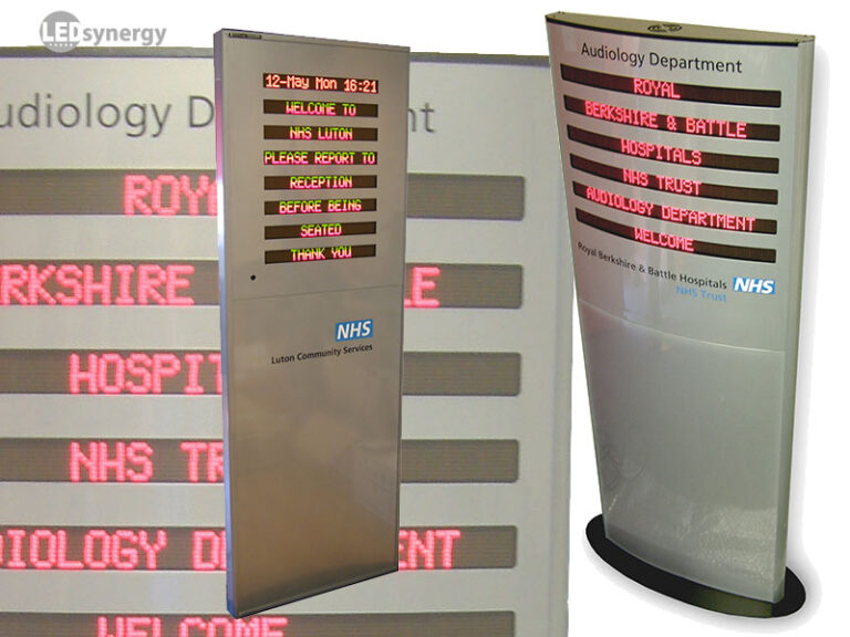 LED Hospital Signs & Waiting Room Signs | LED Synergy
