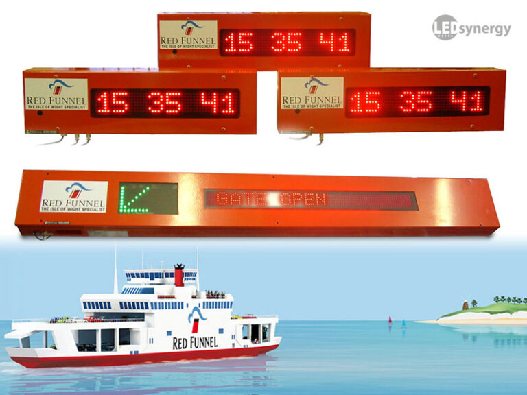 Information LED Clocks and Counters | LED Synergy
