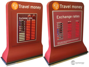 Exchange Rate Board | LED Exchange Rate Display Boards