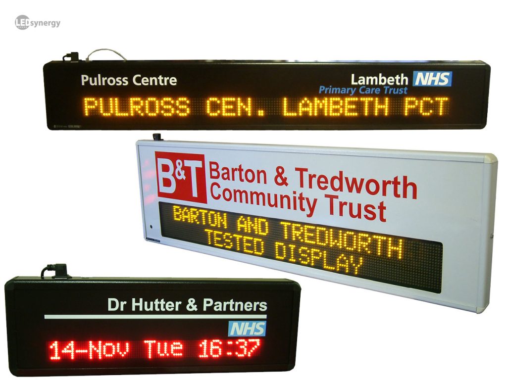 LED Synergy | Information LED Medical & Clinic Displays