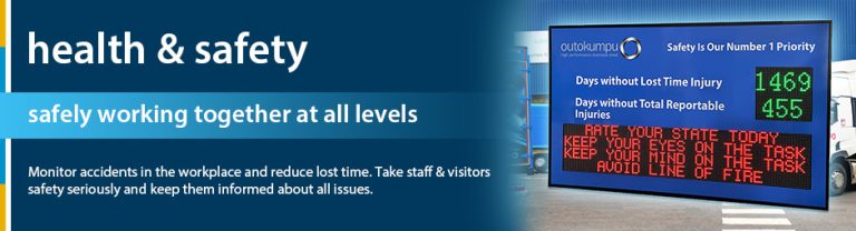 LED Health And Safety Signs | LED Synergy