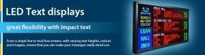 LED Text Displays and Text Screens | LEDsynergy