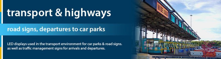 Variable Message Signs | Transport & Highways VMS | LED Synergy
