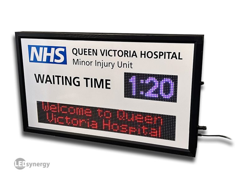 LED Hospital Signs & Waiting Room Signs | LED Synergy