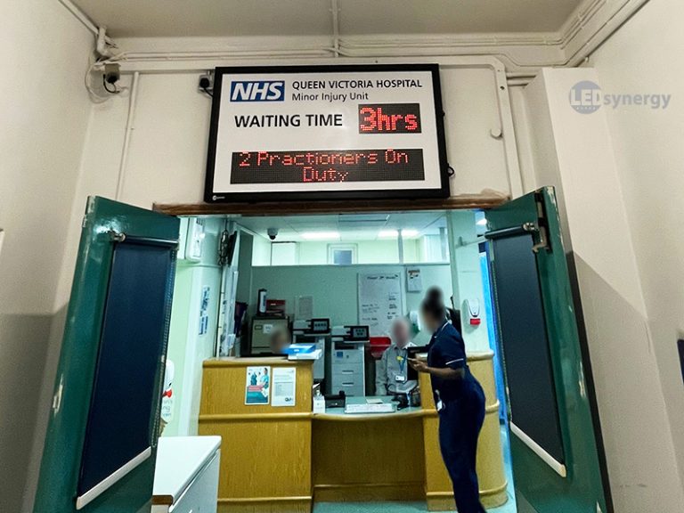 LED Hospital Signs & Waiting Room Signs | LED Synergy