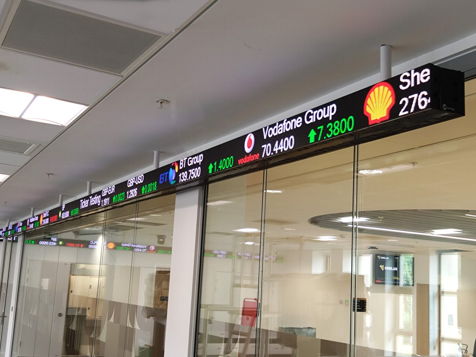 LED Stock Tickers & Information Tickers | LED Synergy