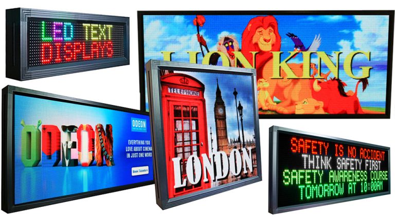 LED Text Displays and Text Screens | LEDsynergy