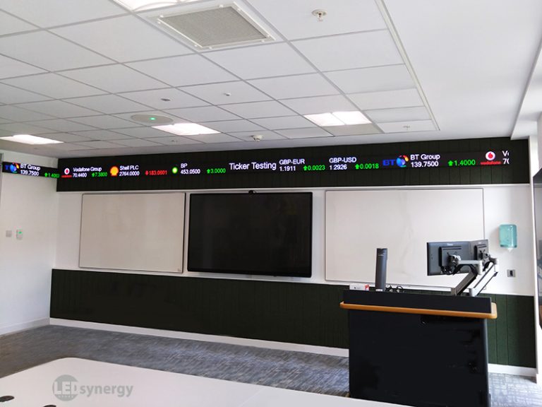 LED Stock Tickers & Information Tickers | LED Synergy