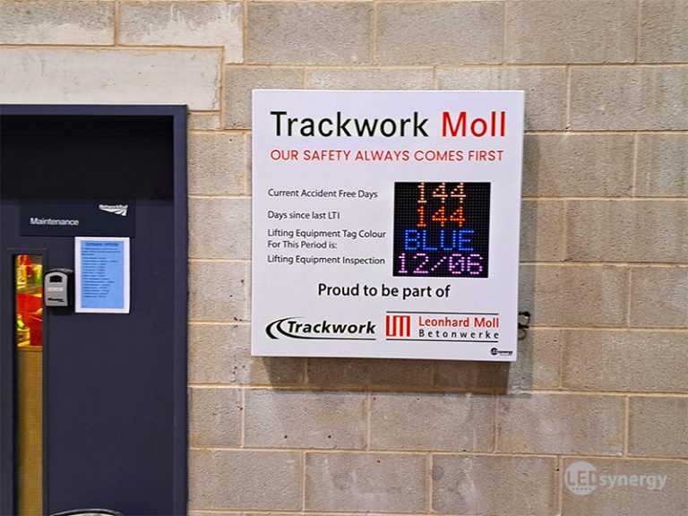 LED Health And Safety Signs | LED Synergy